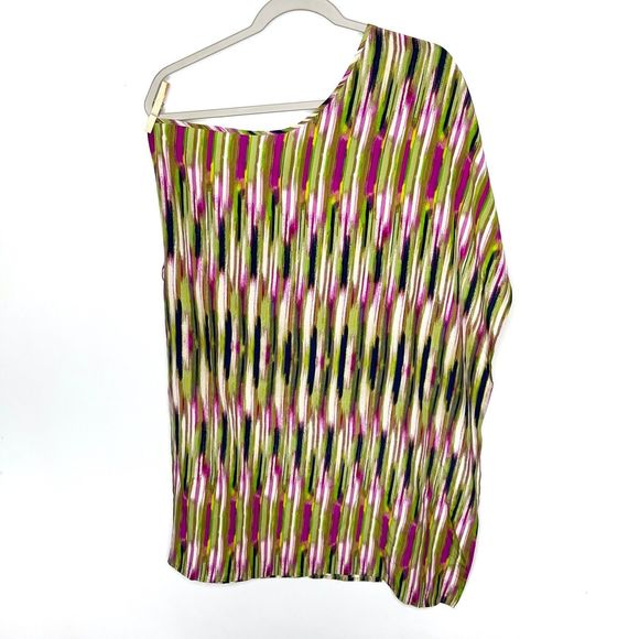 charlie jade | Dresses | Charlie Jade Silk One Shoulder Asymmetrical ...